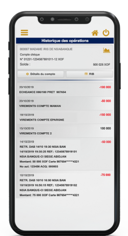 Connexion espace client - NSIA BANQUE CI